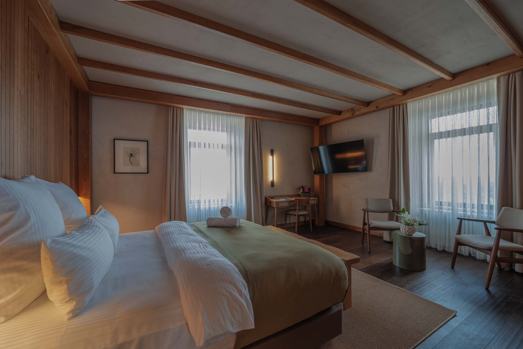 Deluxe Room with Alp View | Hochblauen Hotel & Spa